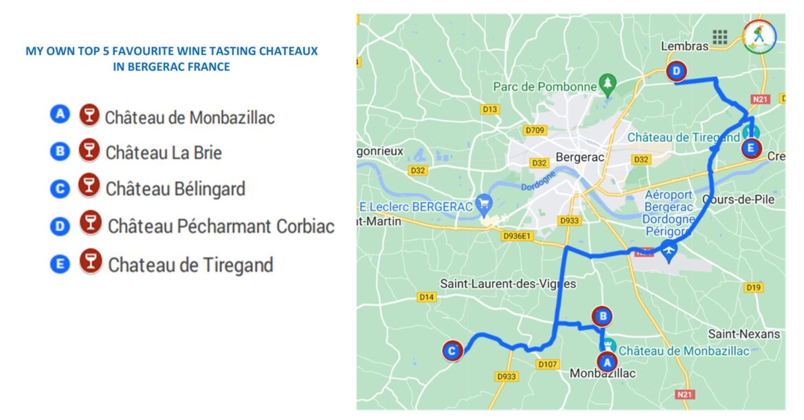 My Top 5 Wine Tasting Chateaux in Bergerac France - The Backpacking ...