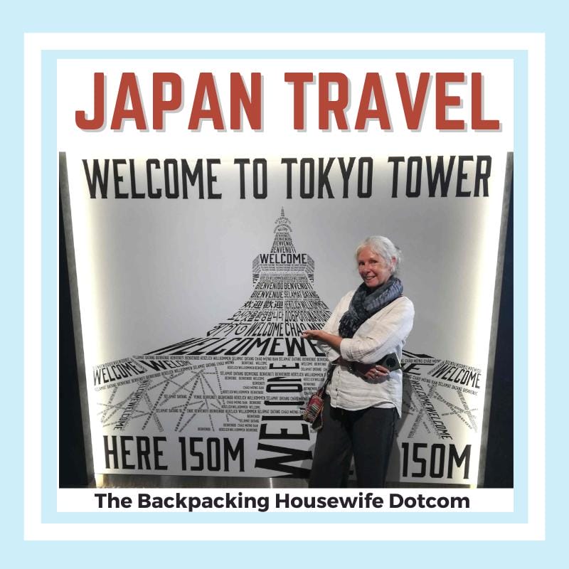 Japan: Tokyo Tower - The Backpacking Housewife